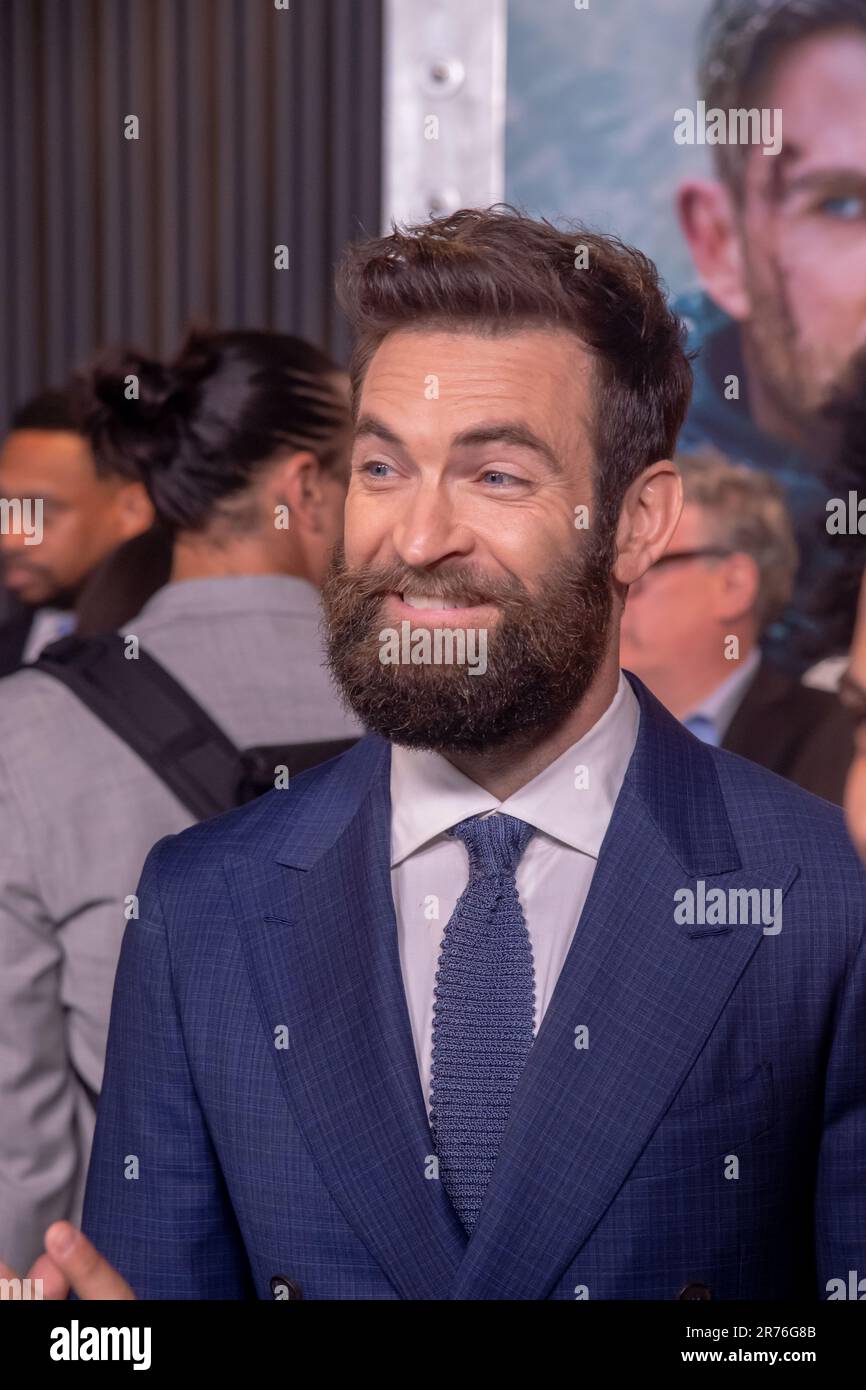 New York, United States. 12th June, 2023. Sam Hargrave attends the ...