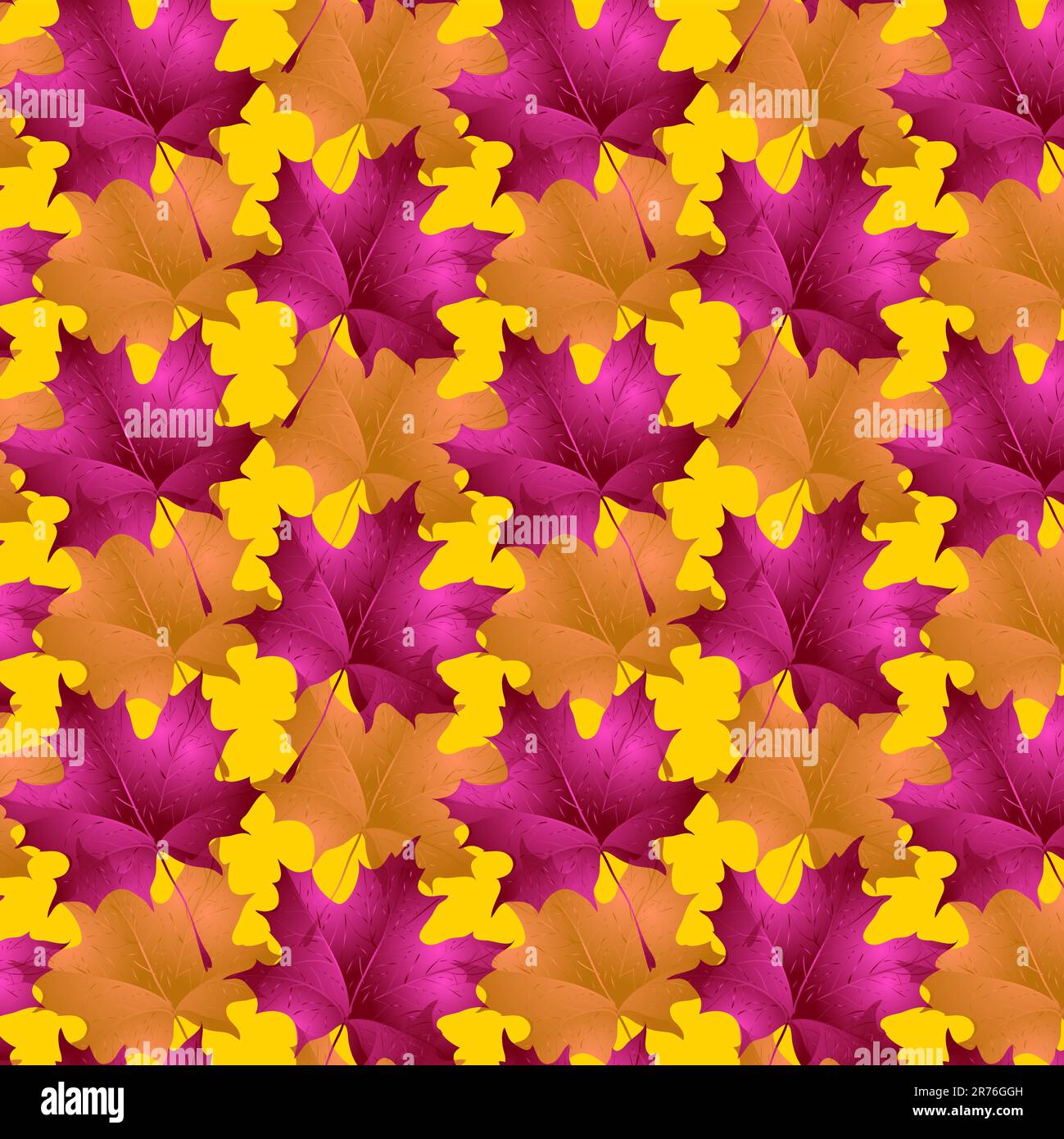 Seamless wallpaper pattern from abstract smooth forms, vector Stock ...