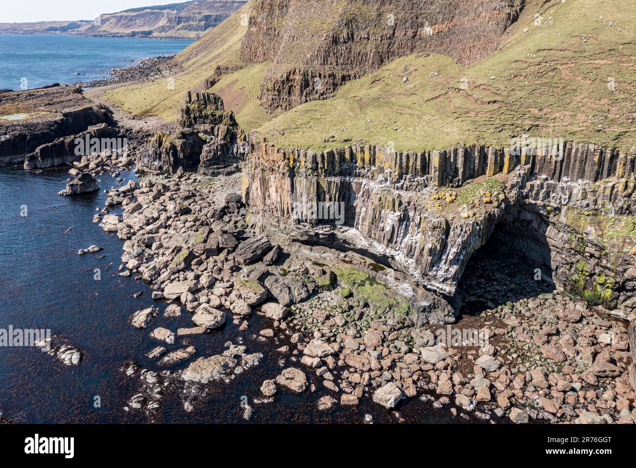 Isle of mull aerial view hi-res stock photography and images - Alamy