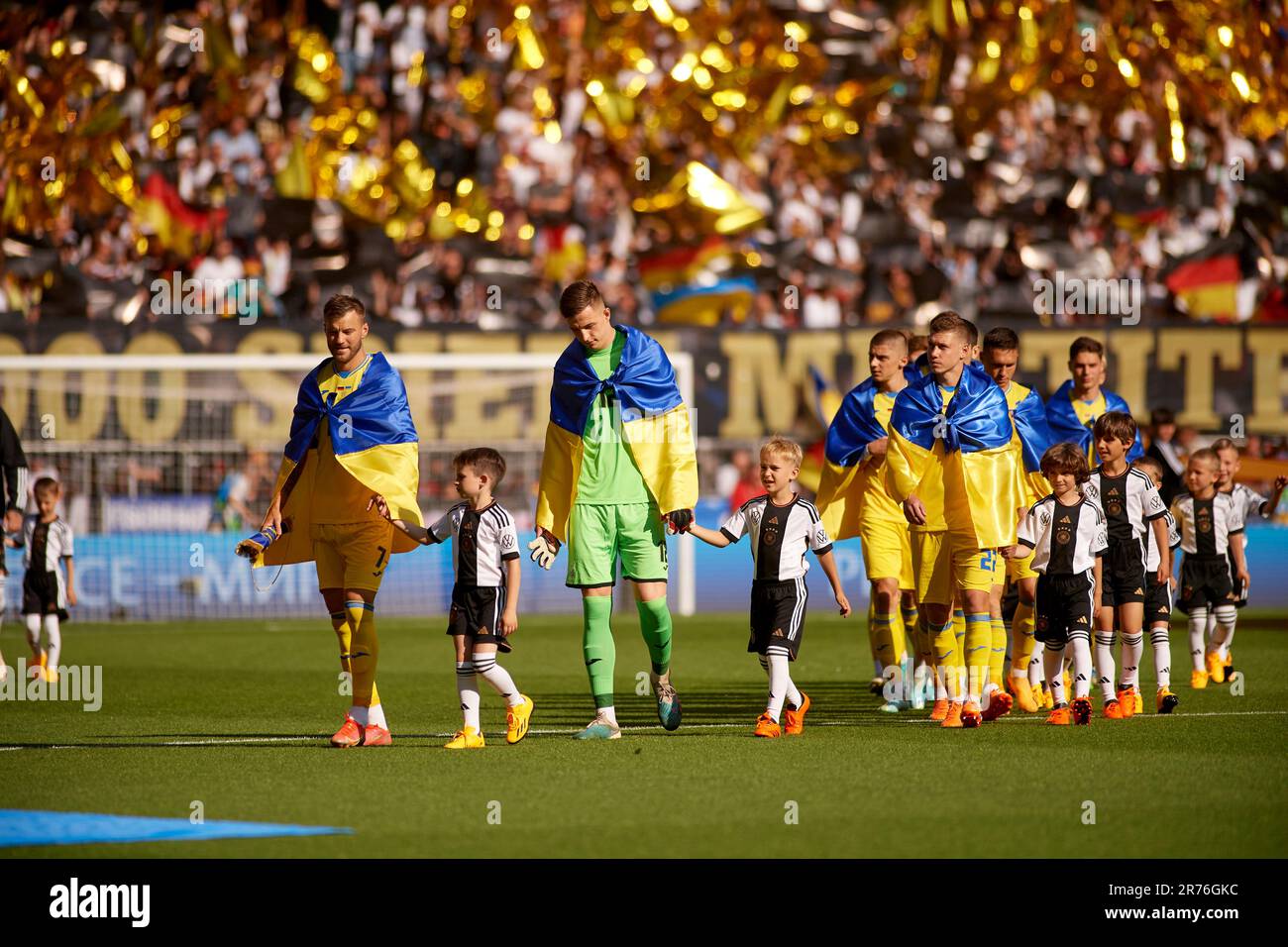 BREMEN, GERMANY - 12 June, 2023: The friendly football match Germany ...