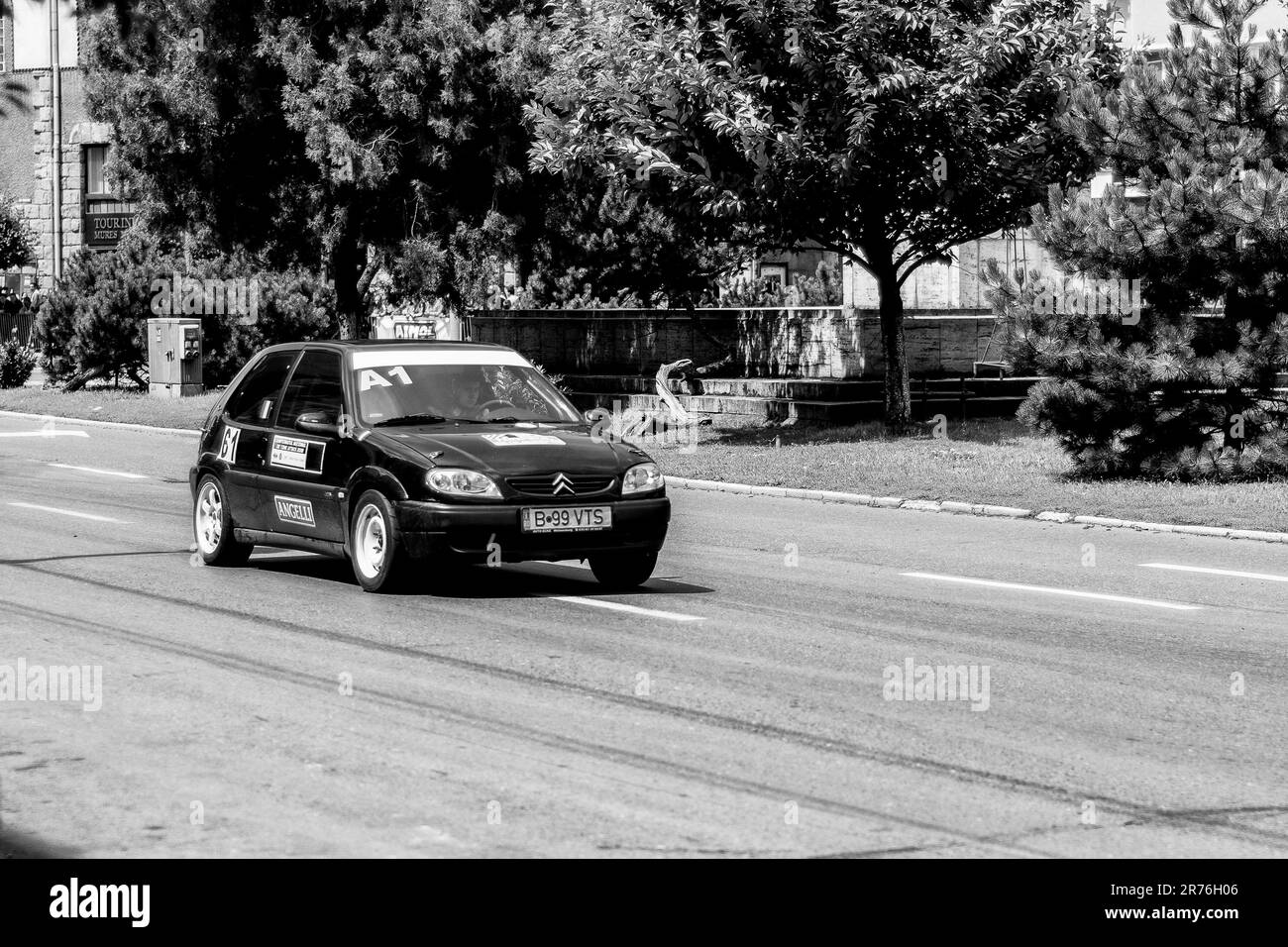 Saxo car Black and White Stock Photos & Images - Alamy