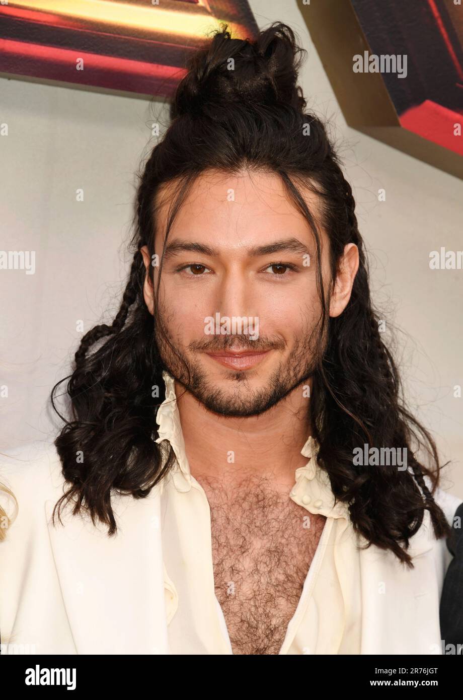 HOLLYWOOD, CALIFORNIA - JUNE 12: Ezra Miller attends the Los Angeles ...