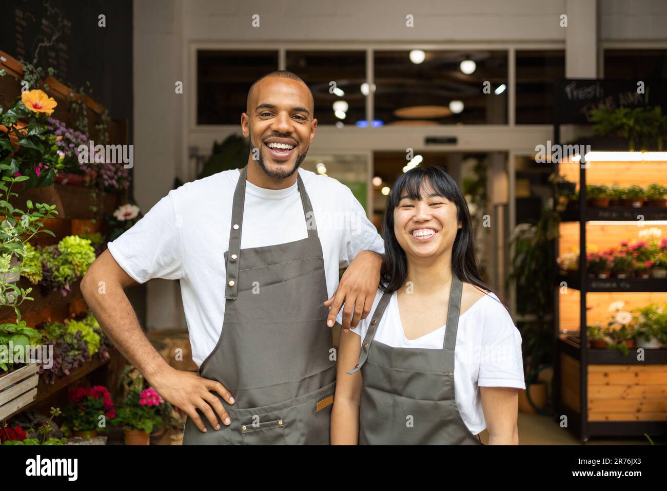 Young multiracial colleagues hi-res stock photography and images - Alamy