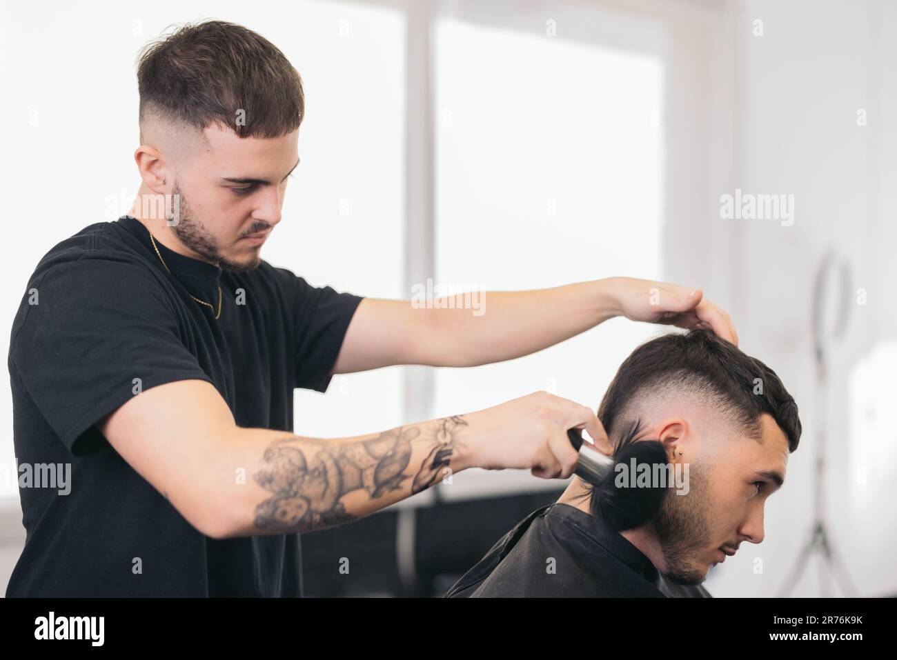 Barber neck tattoos - Bronctattooaus.com