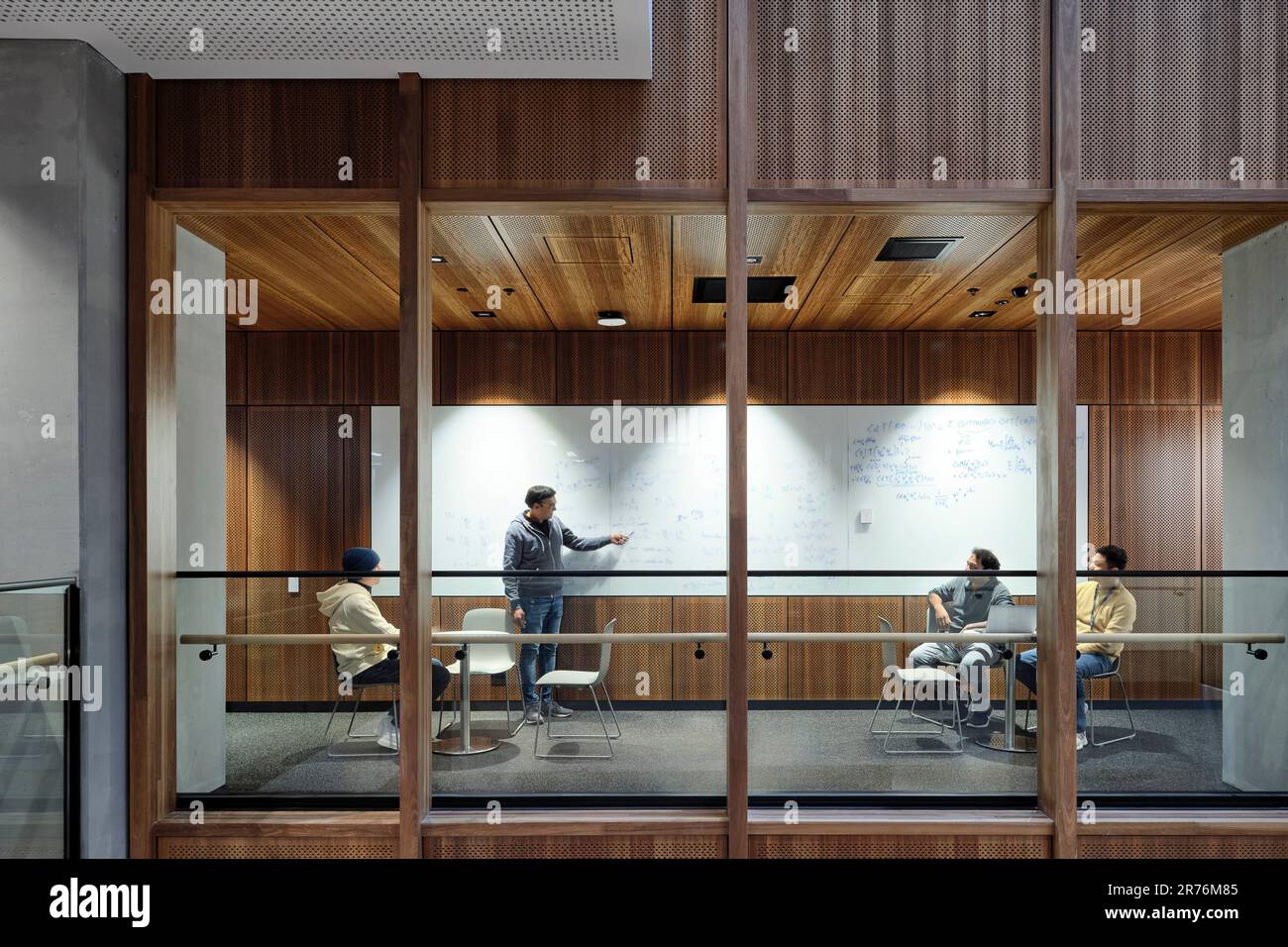 Meeting space within main circulation space. Australian National ...