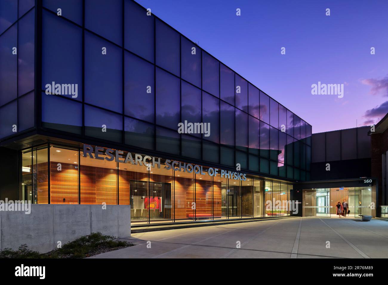 Main building entrance and forecourt. Australian National University ...