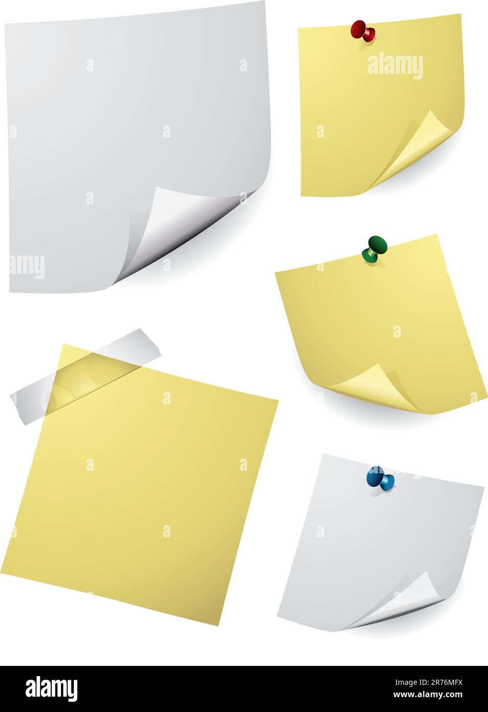 Yellow adhesive tape Stock Vector Images - Alamy