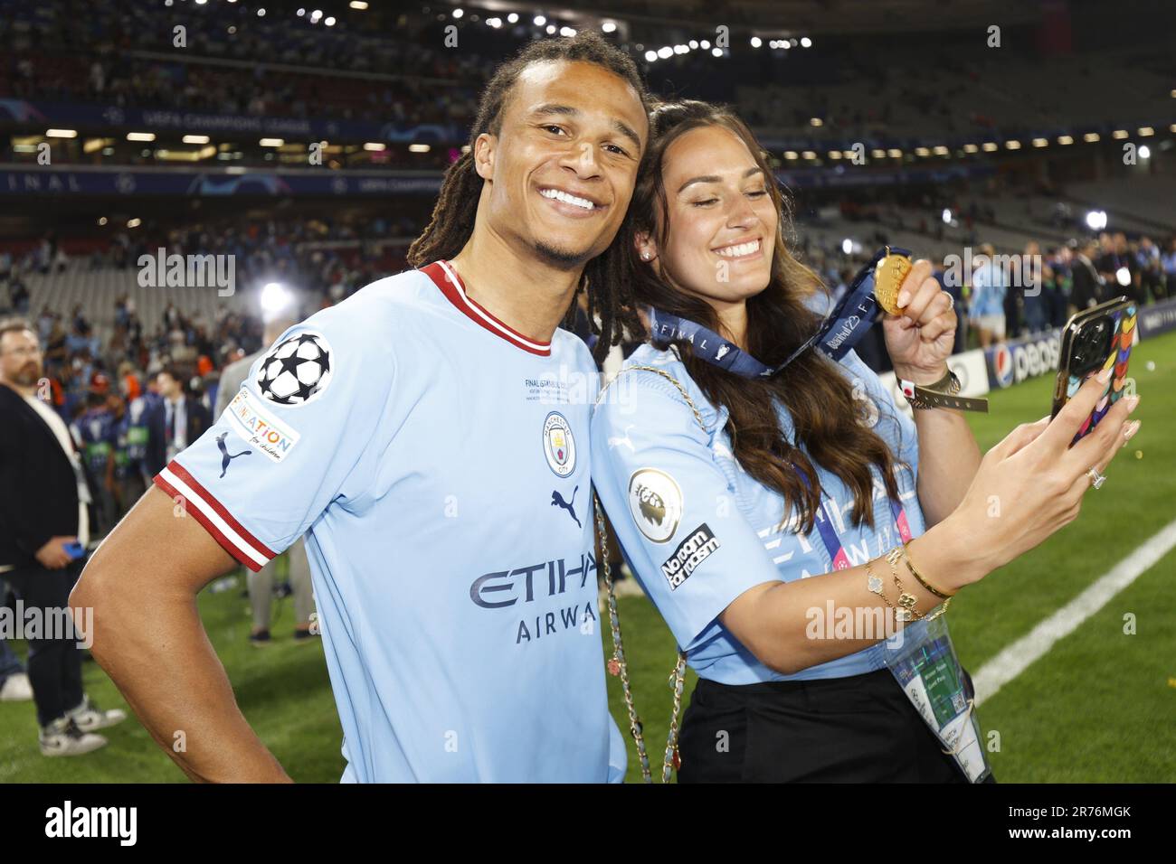 ISTANBUL, 10-06-2023 , Ataturk Olympic Stadium , Champions League Football season 2022 / 2023 ...