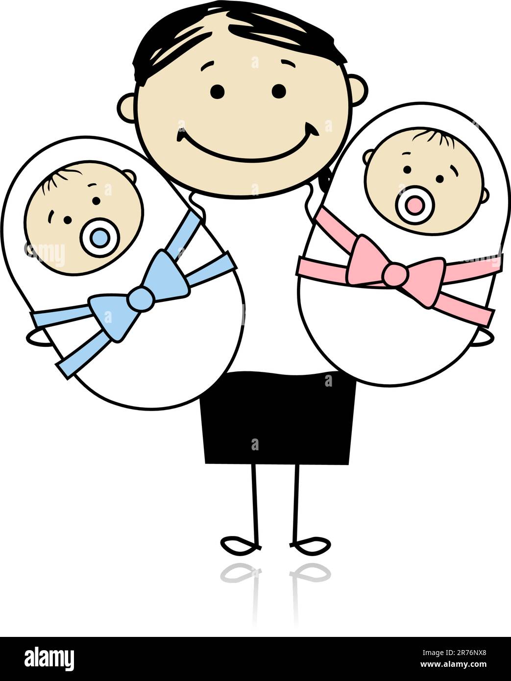 Newborn twins Stock Vector Images - Alamy Newborn twins Stock Vector Images - Alamy