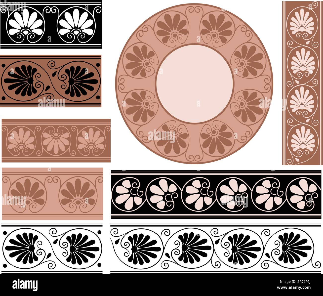 Vineyard greek Stock Vector Images - Alamy