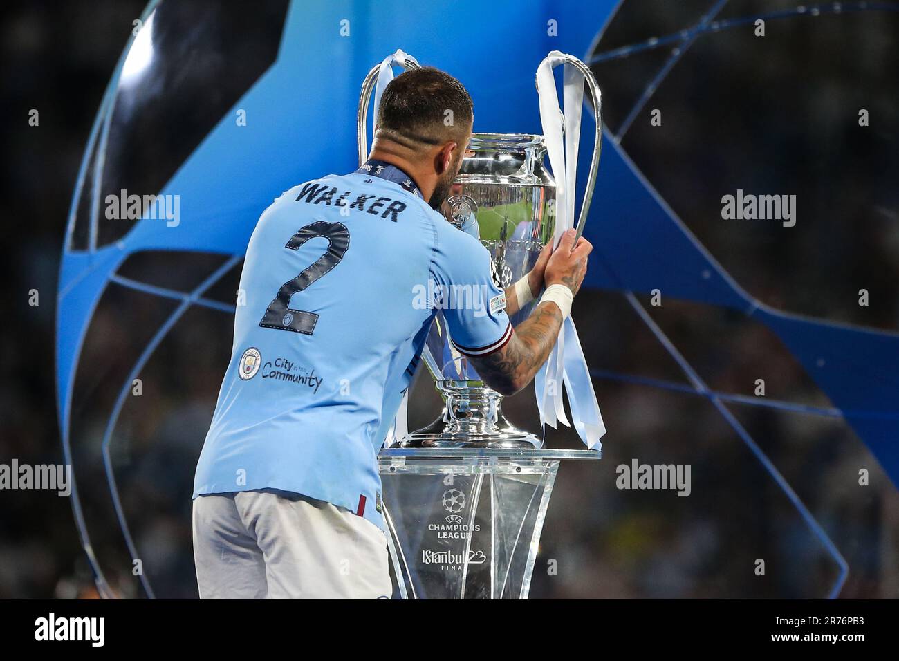 Walker, City player Stock Photo - Alamy