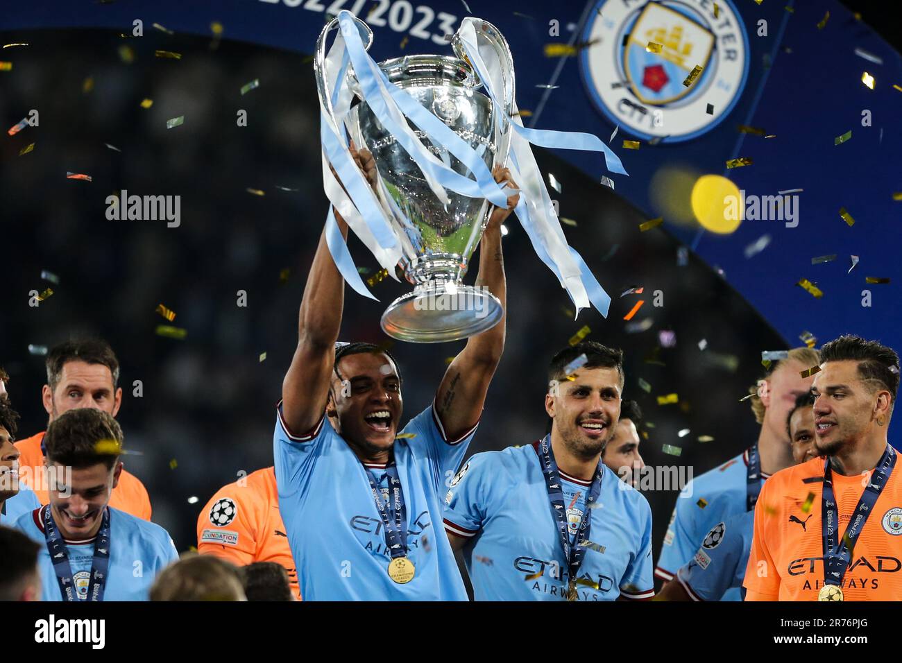 Manchester City champion Stock Photo - Alamy
