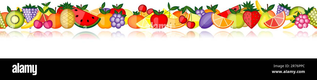 Energy fruits. Vector collection for your design Stock Vector Image ...