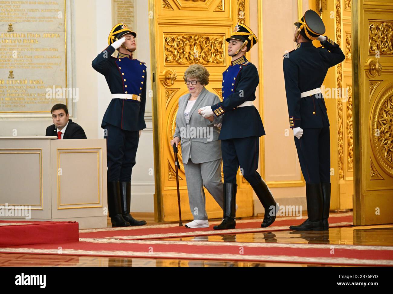 Solemn ceremony of presenting gold medals "Hero of Labor of the Russian ...