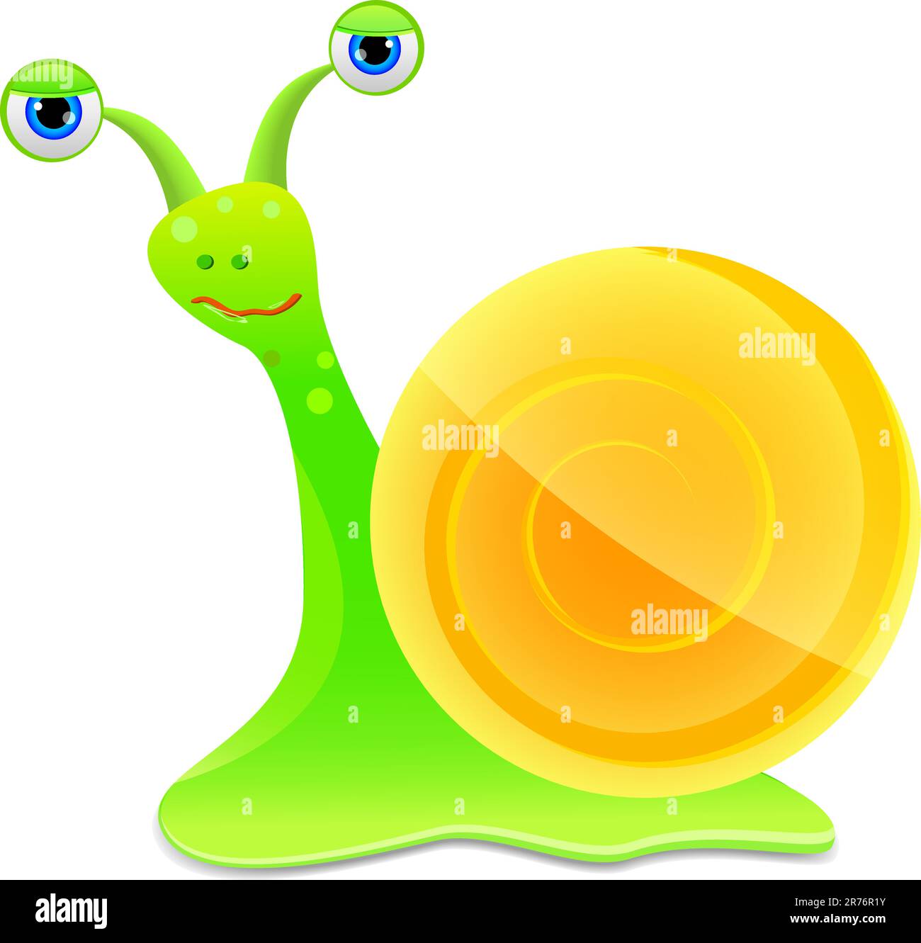 snail icon isolated on white background Stock Vector Image & Art - Alamy