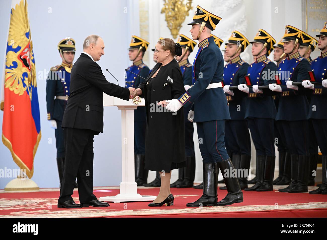 Solemn ceremony of presenting gold medals "Hero of Labor of the Russian ...