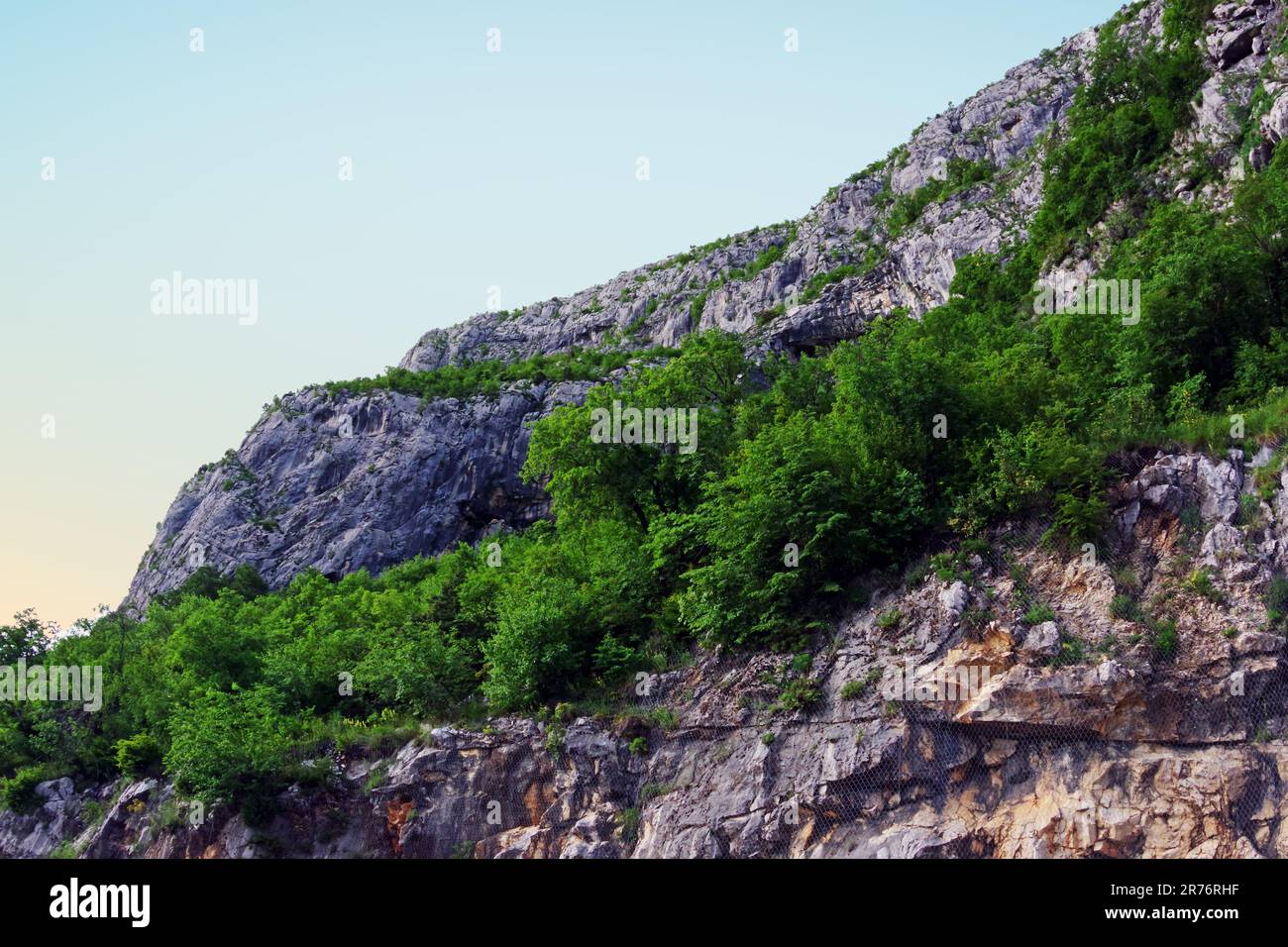 Mounten over Ostrog monastery, Montenegro Stock Photo - Alamy