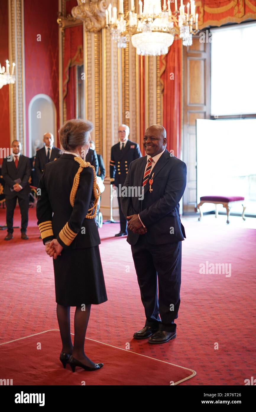 Mr. Floyd Steadman, from Ludgvan, is made an Officer of the Order of ...