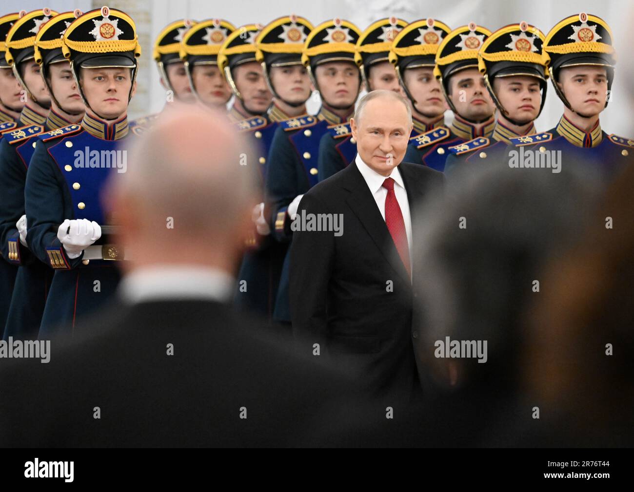 Moscow, Russia. 12th June, 2023. Solemn ceremony of presenting gold ...