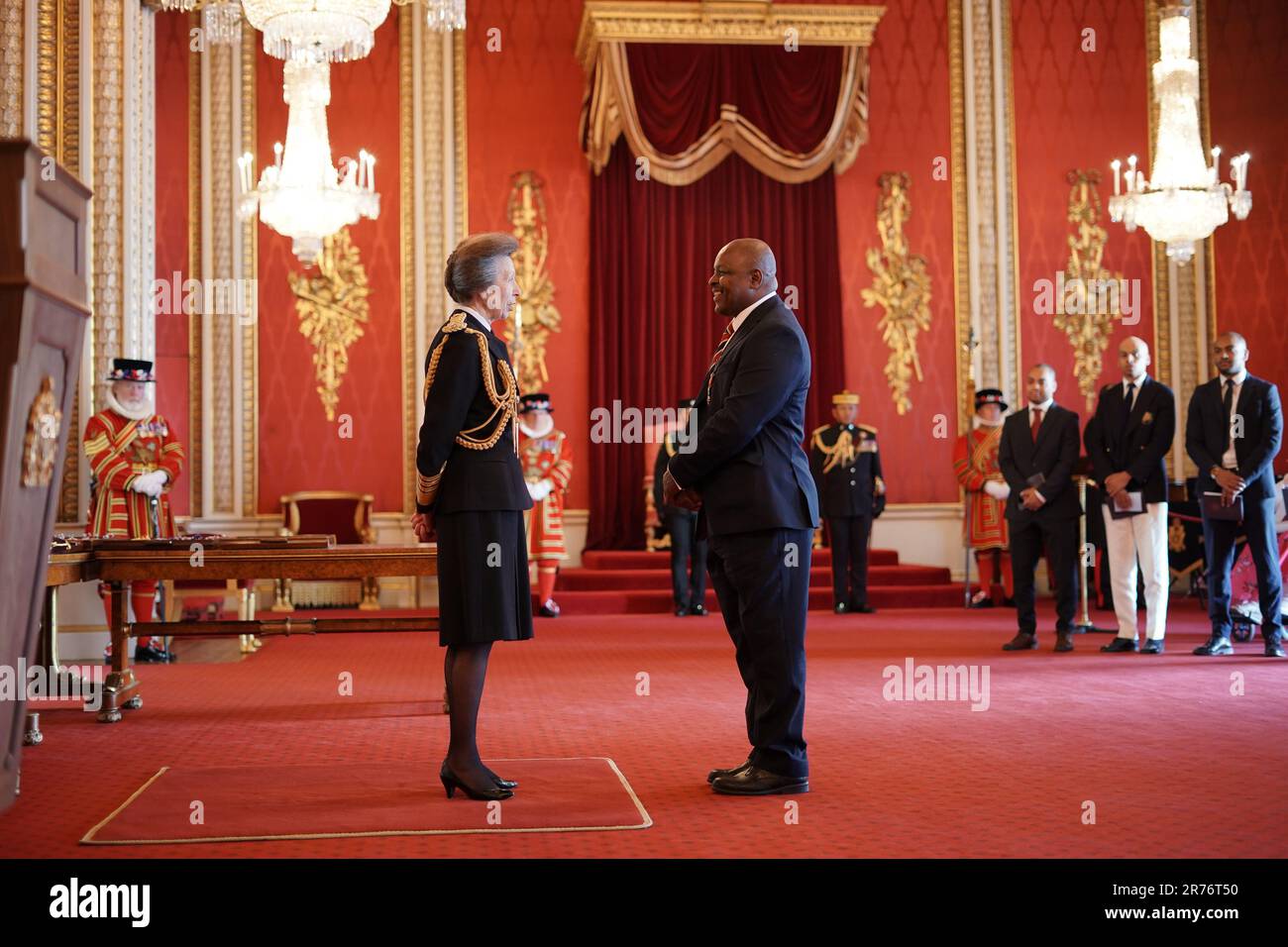 Mr. Floyd Steadman, from Ludgvan, is made an Officer of the Order of ...