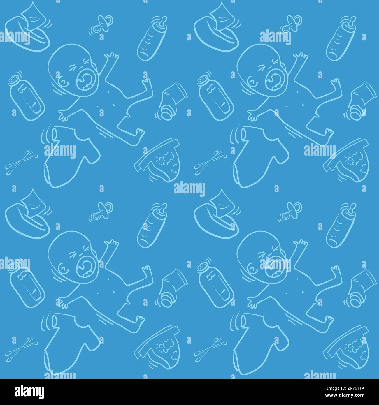 Baby pattern hi-res stock photography and images - Alamy