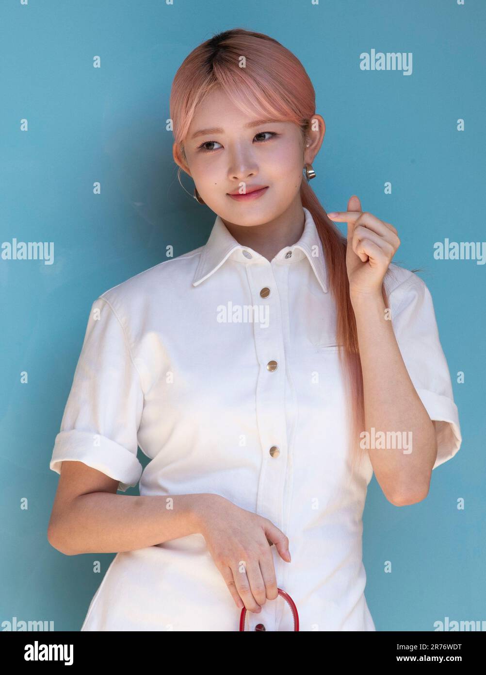 Seoul, South Korea. 13th June, 2023. Japanese rapper and vocall Rei ...