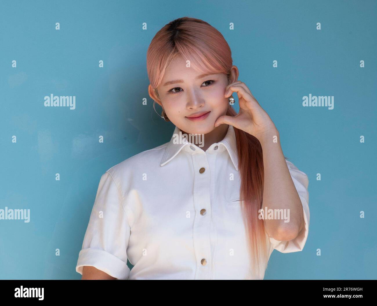 Seoul, South Korea. 13th June, 2023. Japanese rapper and vocall Rei ...