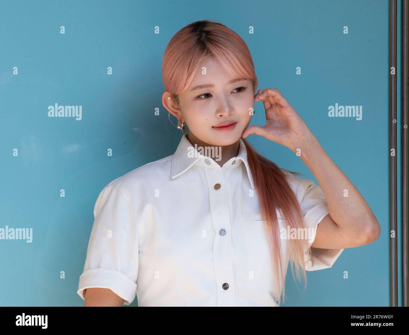 Seoul, South Korea. 13th June, 2023. Japanese rapper and vocall Rei ...