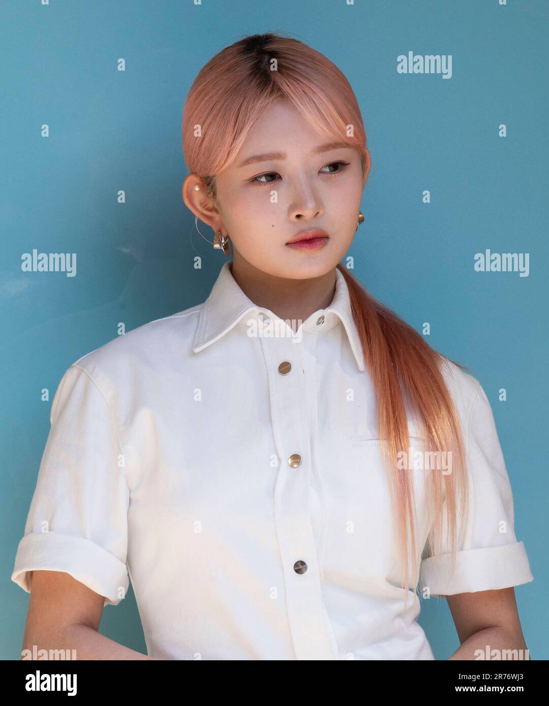 Seoul, South Korea. 13th June, 2023. Japanese rapper and vocall Rei ...