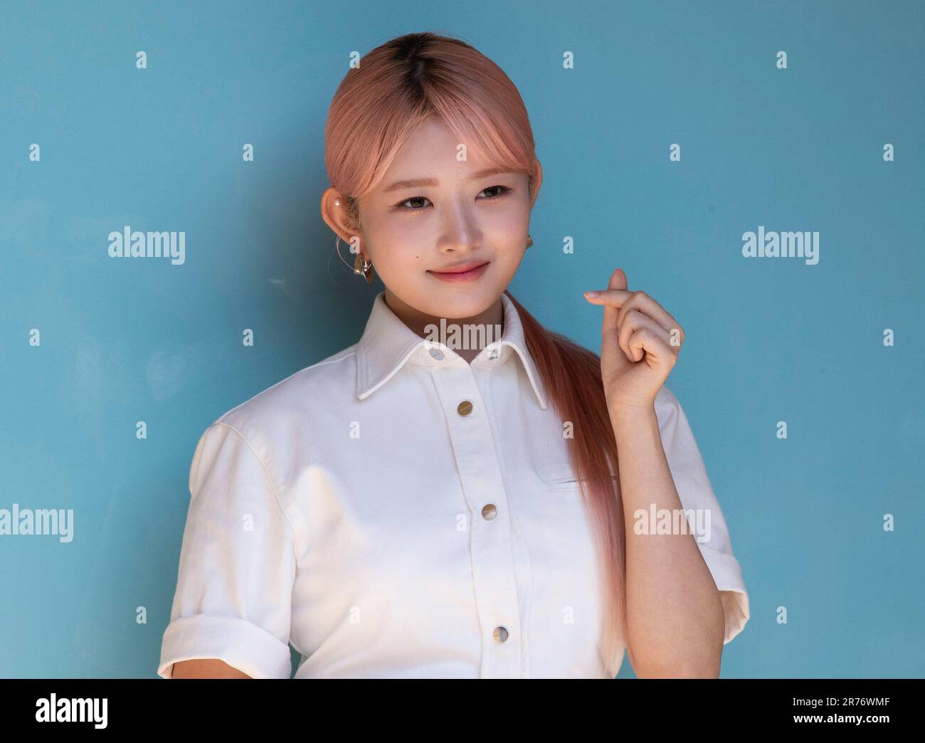 Seoul, South Korea. 13th June, 2023. Japanese rapper and vocall Rei ...