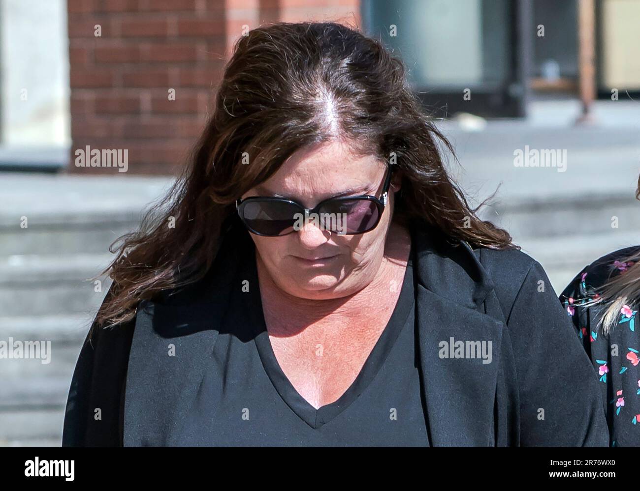 Teresa Hanson leaves Hull Crown Court, Kingston-upon-Hull Combined ...