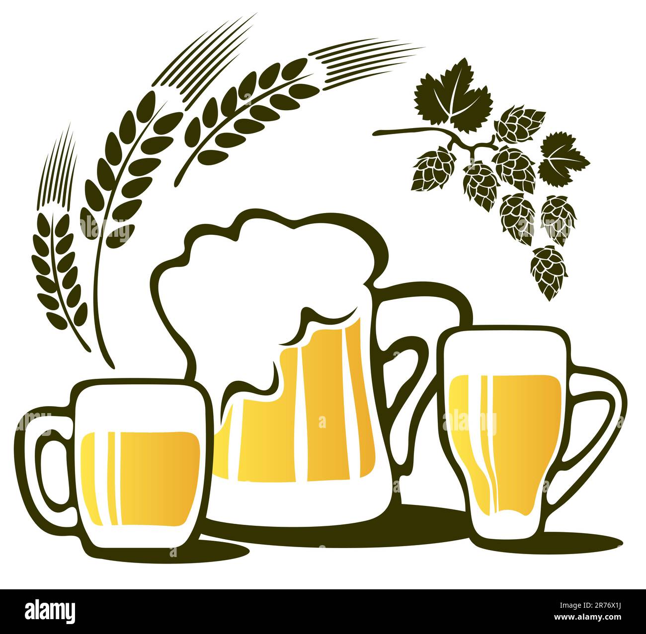 Ear mugs Stock Vector Images - Alamy