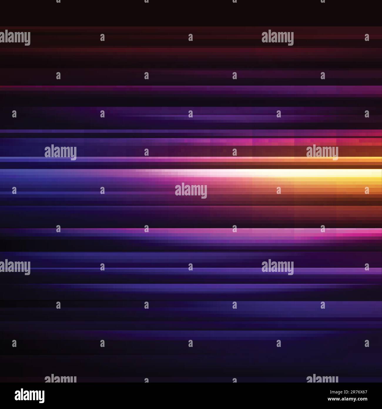 abstract glowing background with colorful stripes on black . Vector ...