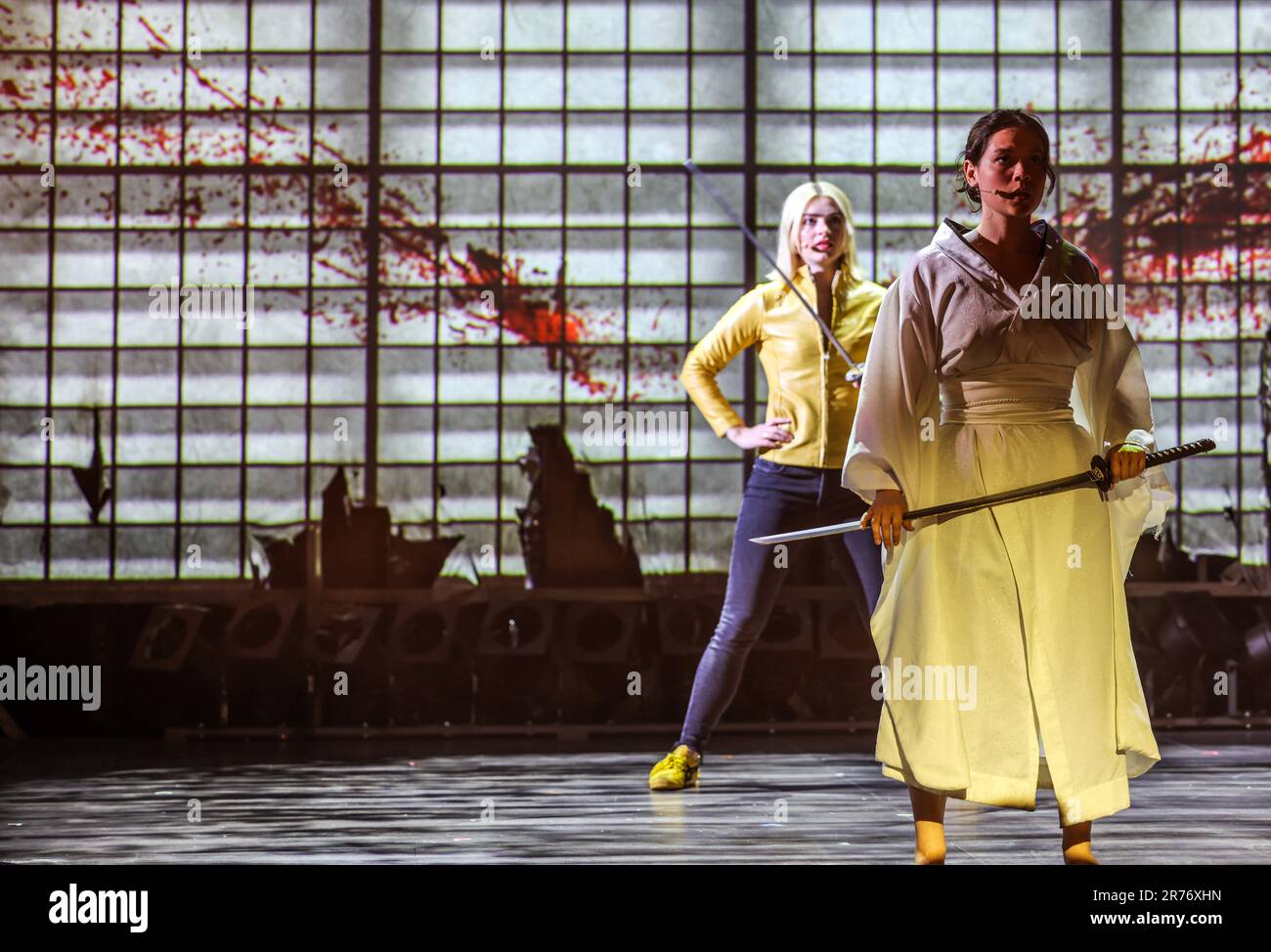 London UK Tuesday 13 June 2023 Fox Force Five & The Tyranny of Evil Men ...