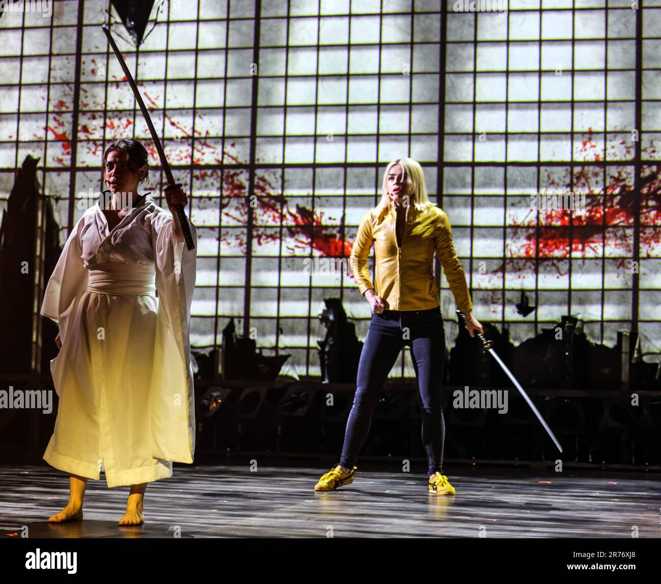 London UK Tuesday 13 June 2023 Fox Force Five & The Tyranny of Evil Men ...