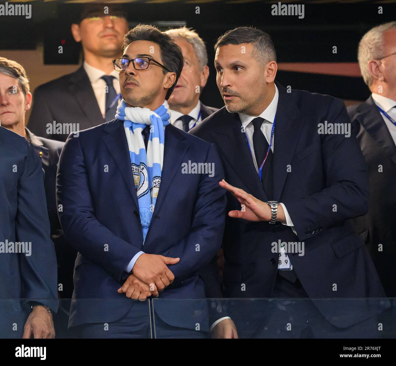 Sheikh mansour manchester city owner hi-res stock photography and ...