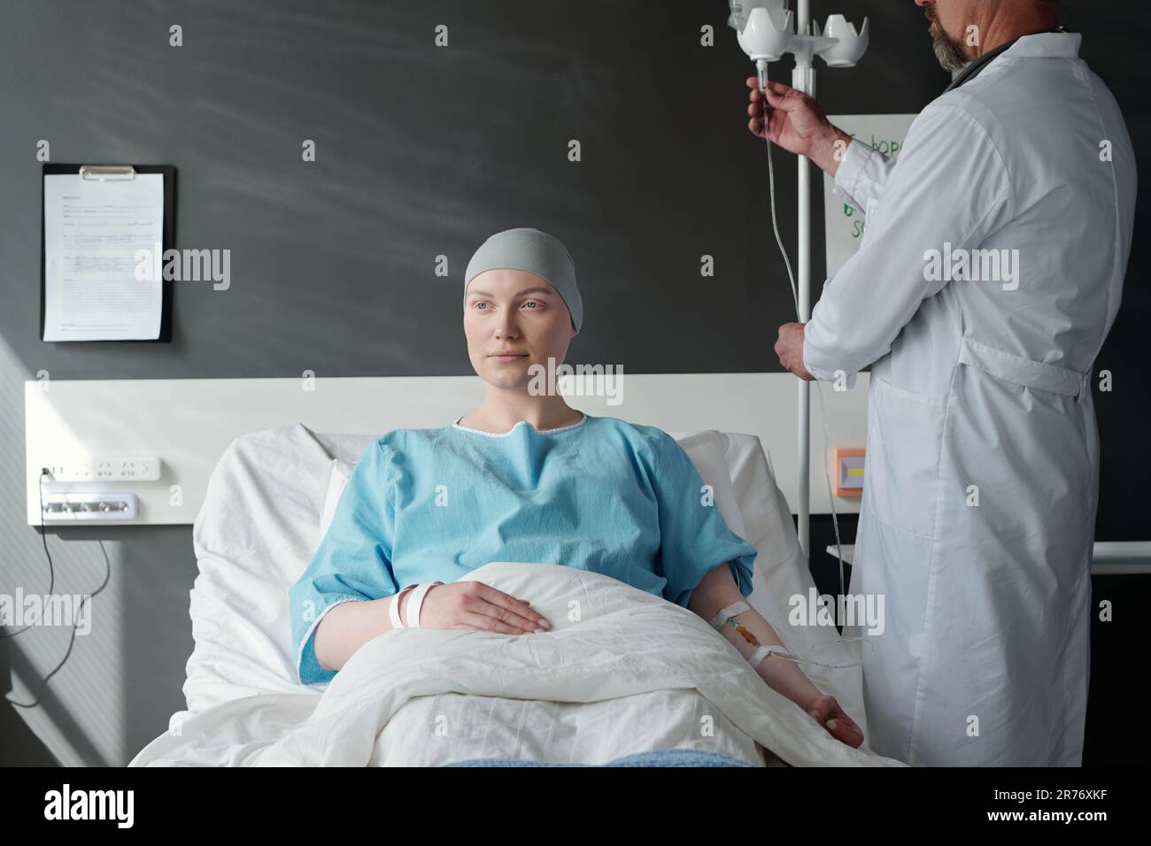 Chemotherapy Patient Sick