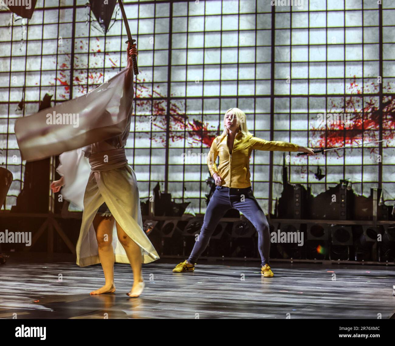 London UK Tuesday 13 June 2023 Fox Force Five & The Tyranny of Evil Men ...