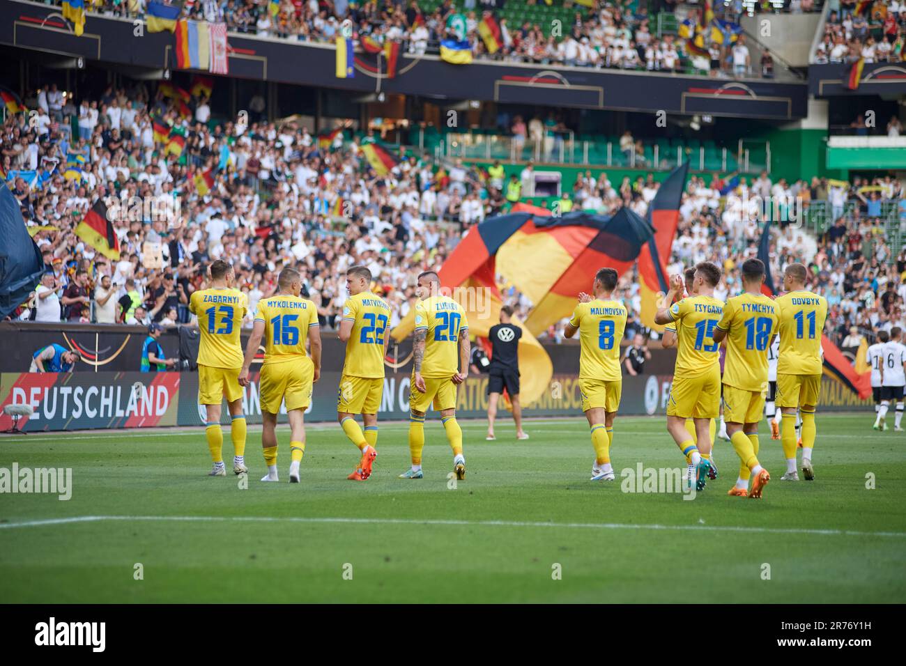 BREMEN, GERMANY - 12 June, 2023: The friendly football match Germany ...