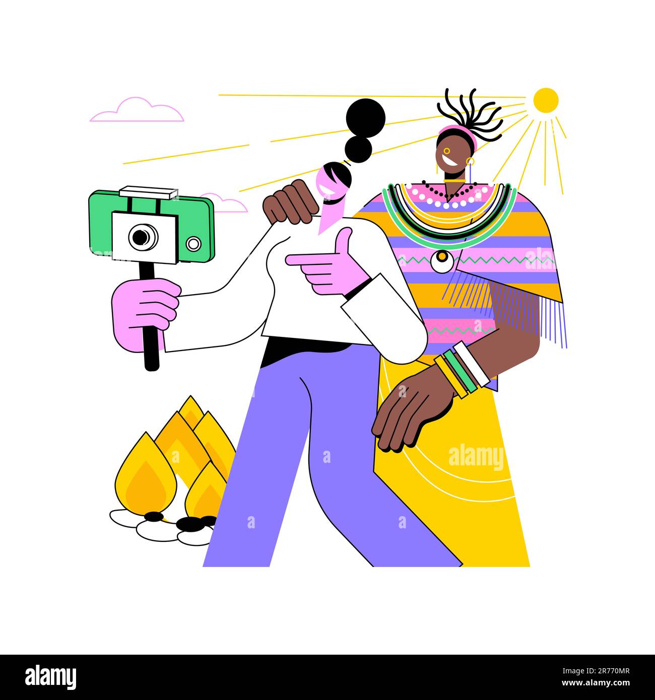 World tribe Stock Vector Images - Alamy