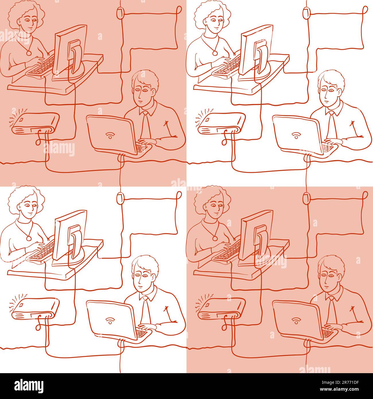 Conversation pattern hi-res stock photography and images - Alamy