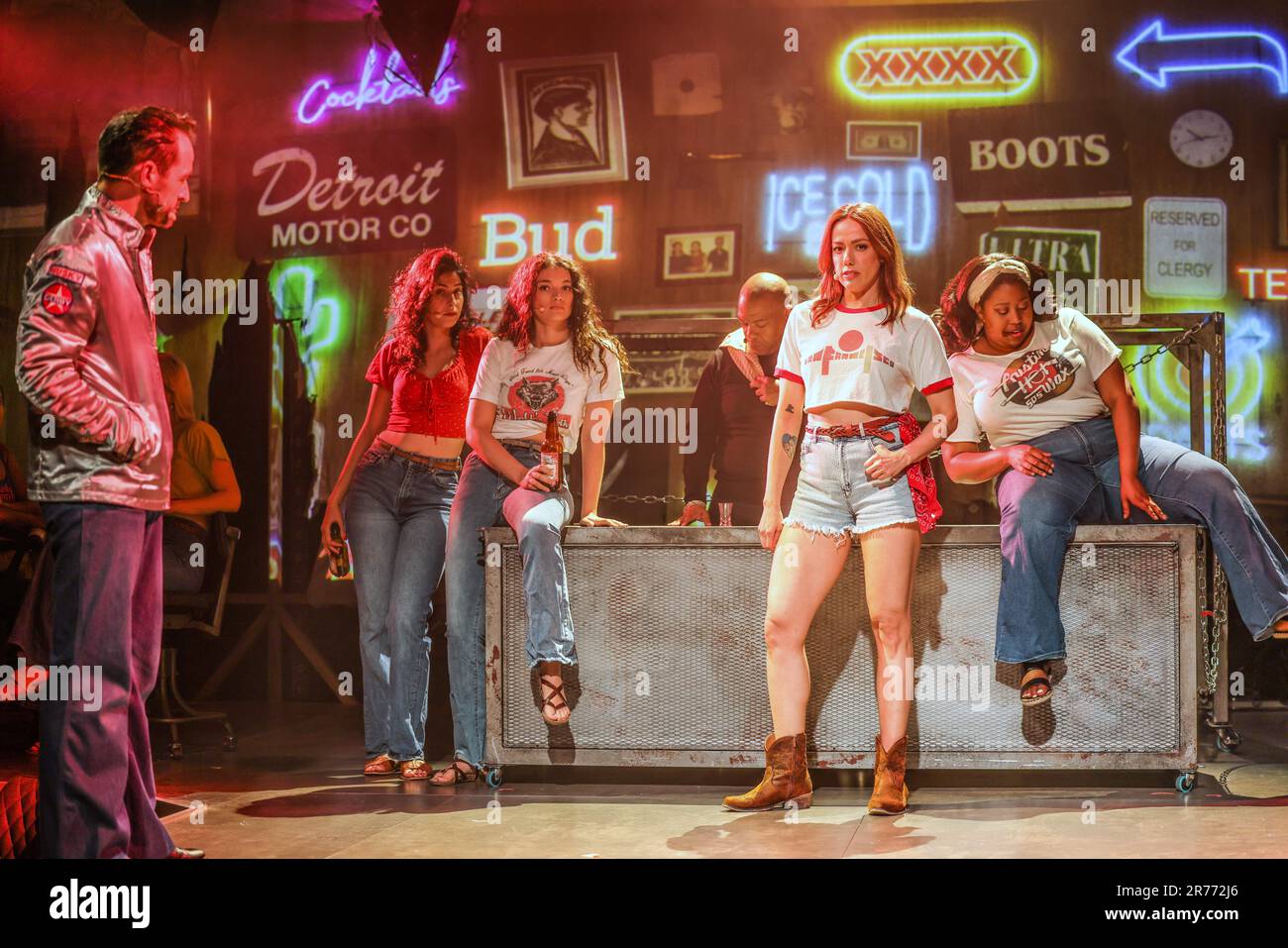 London UK Tuesday 13 June 2023 Fox Force Five & The Tyranny of Evil Men ...