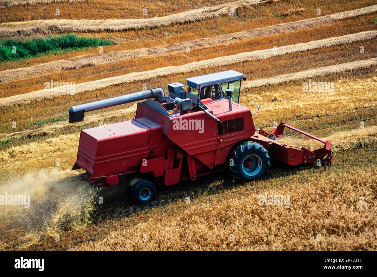 Aerial of prairies and farms Saskatchewan, Canada Stock Photo - Alamy