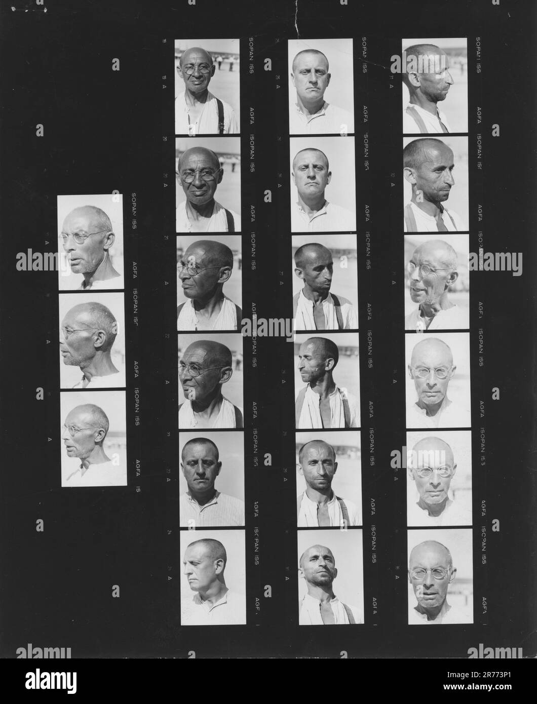 Photograph of Prisoners at Dachau Concentration Camp Stock Photo - Alamy