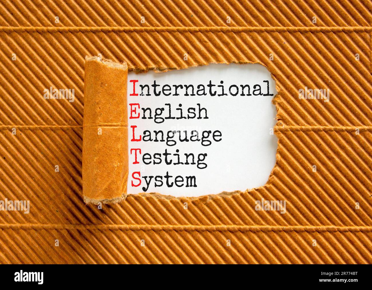 IELTS symbol. Concept words IELTS international english language ...