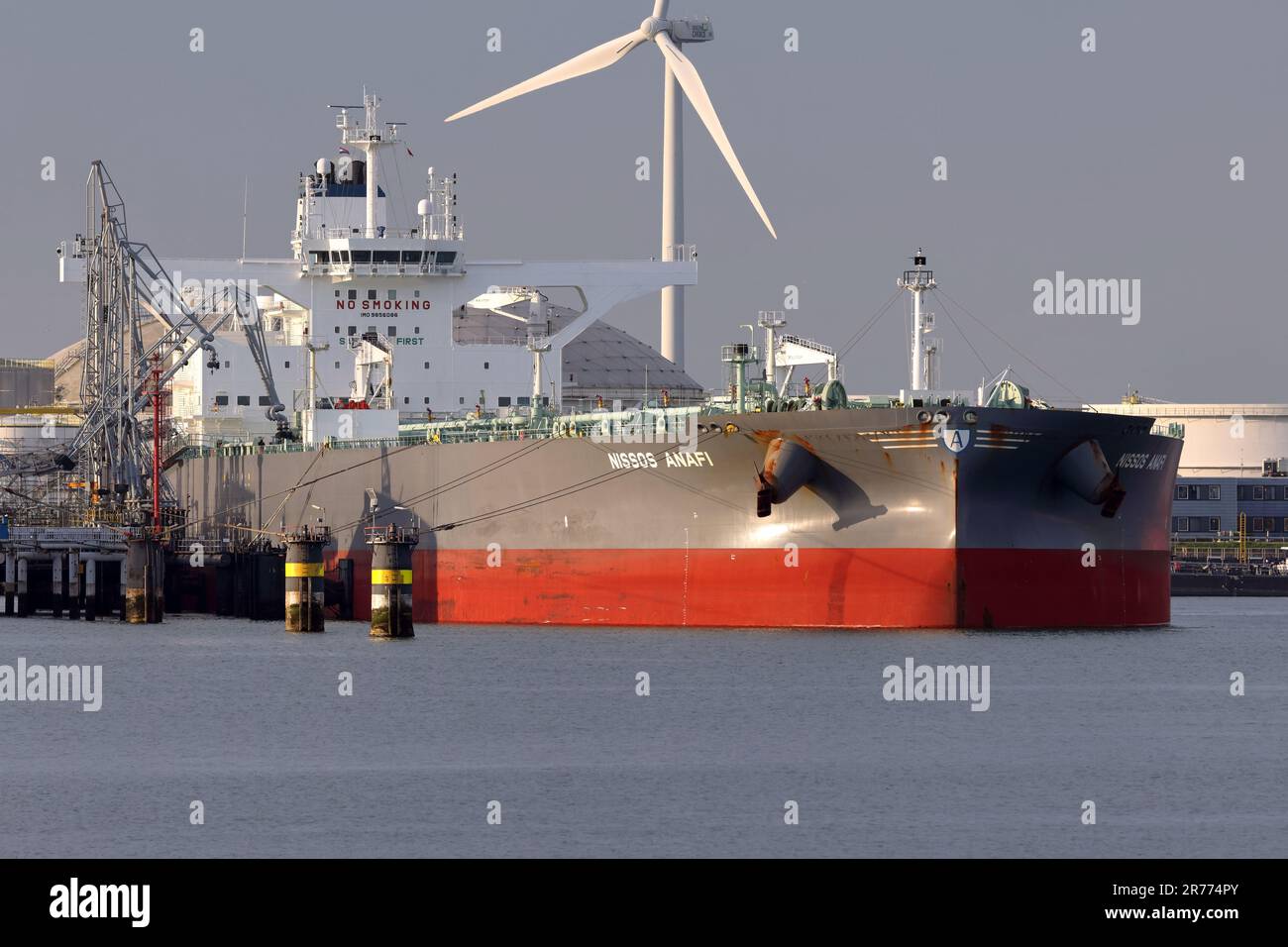 On April 15, 2023, the supertanker Nissos Anafi will arrive at the ...