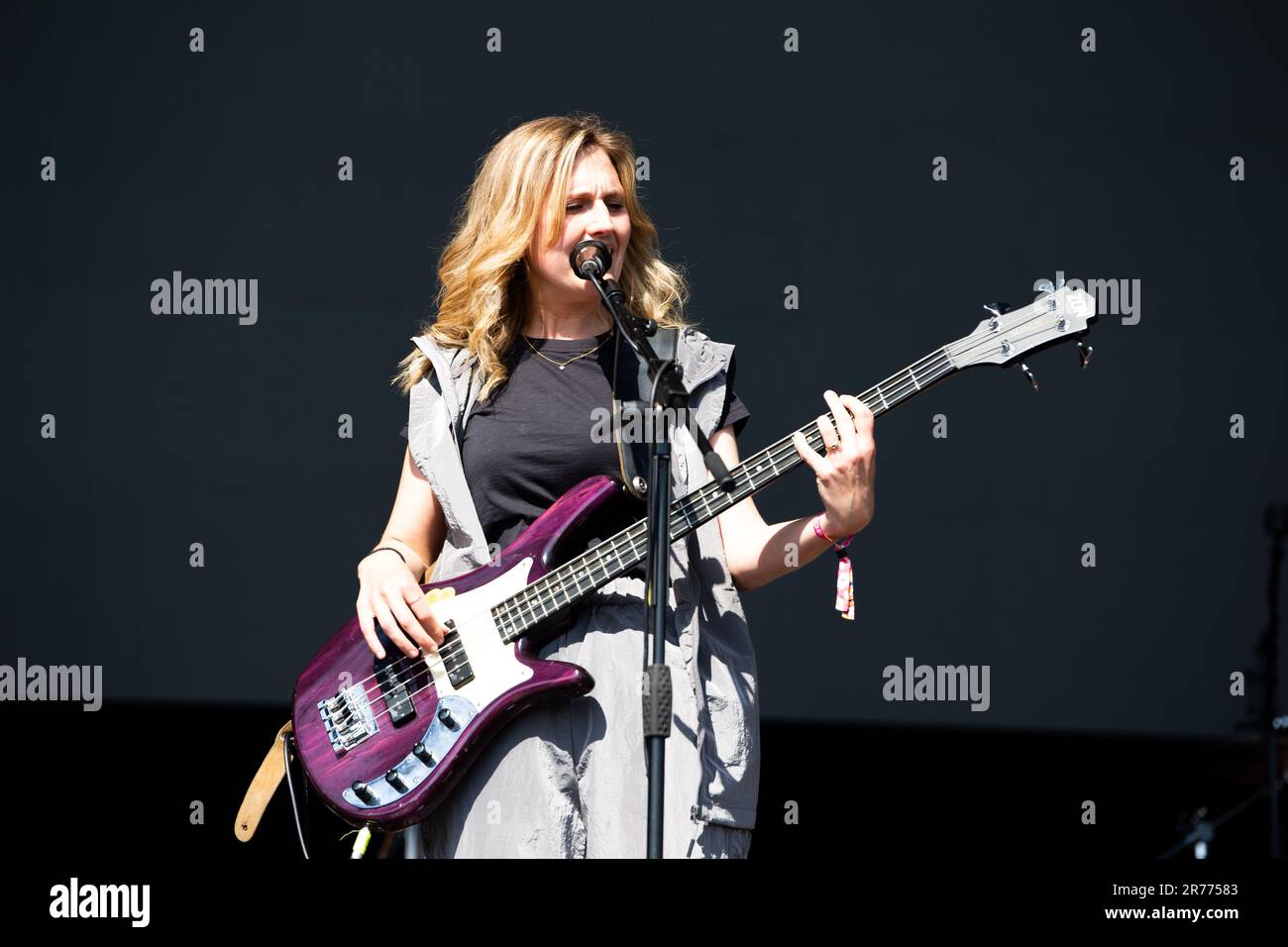 Kate Nash perform live at live at leeds festival uk may 2023 Stock ...