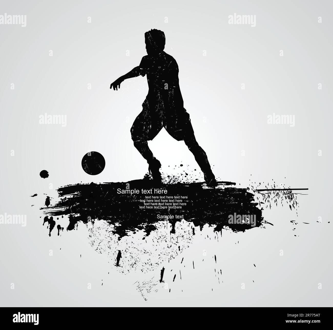 soccer player vector Stock Vector Image & Art - Alamy