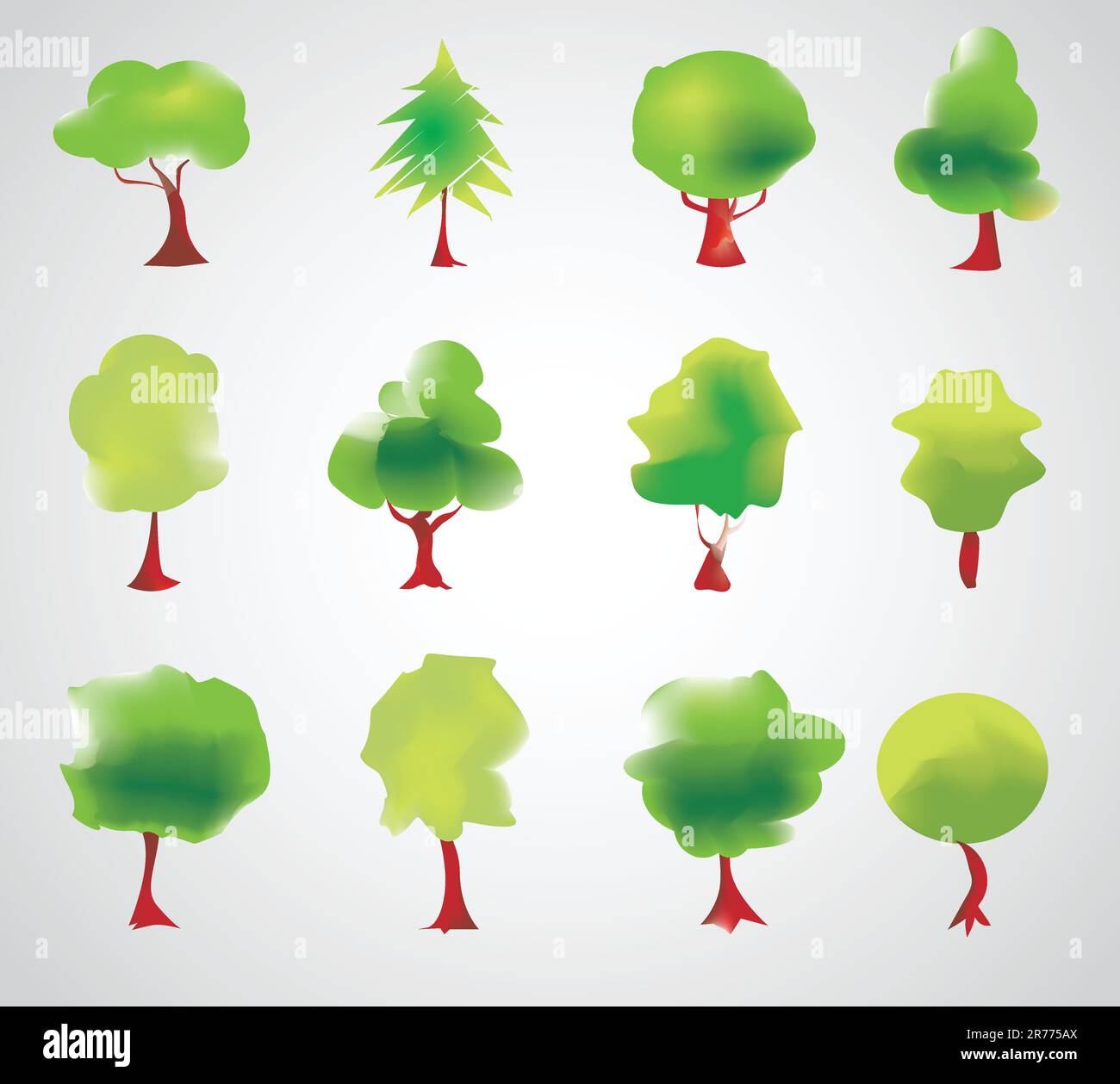 Land garden Stock Vector Images - Alamy