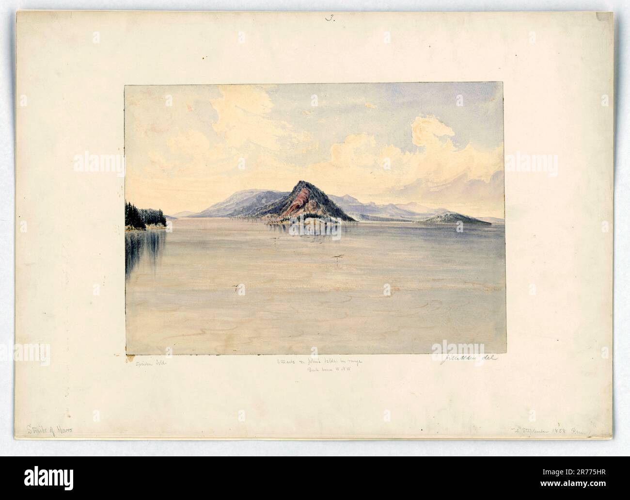 Straits of Haro - Sheiden Isld. - Stewarts to John's Islds; in range ...